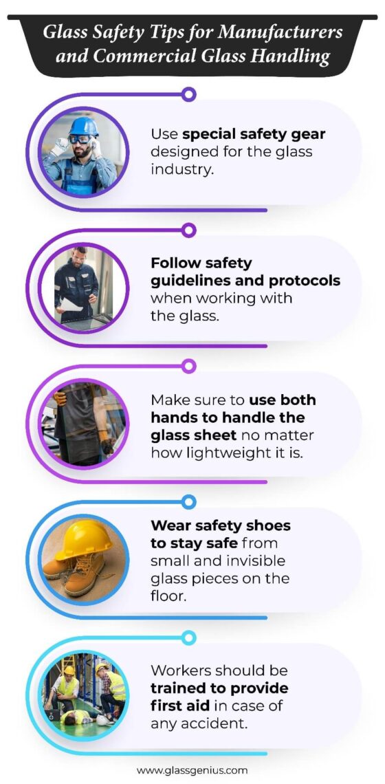 Glass Safety Tips for Manufacturers and Commercial Glass Handling
