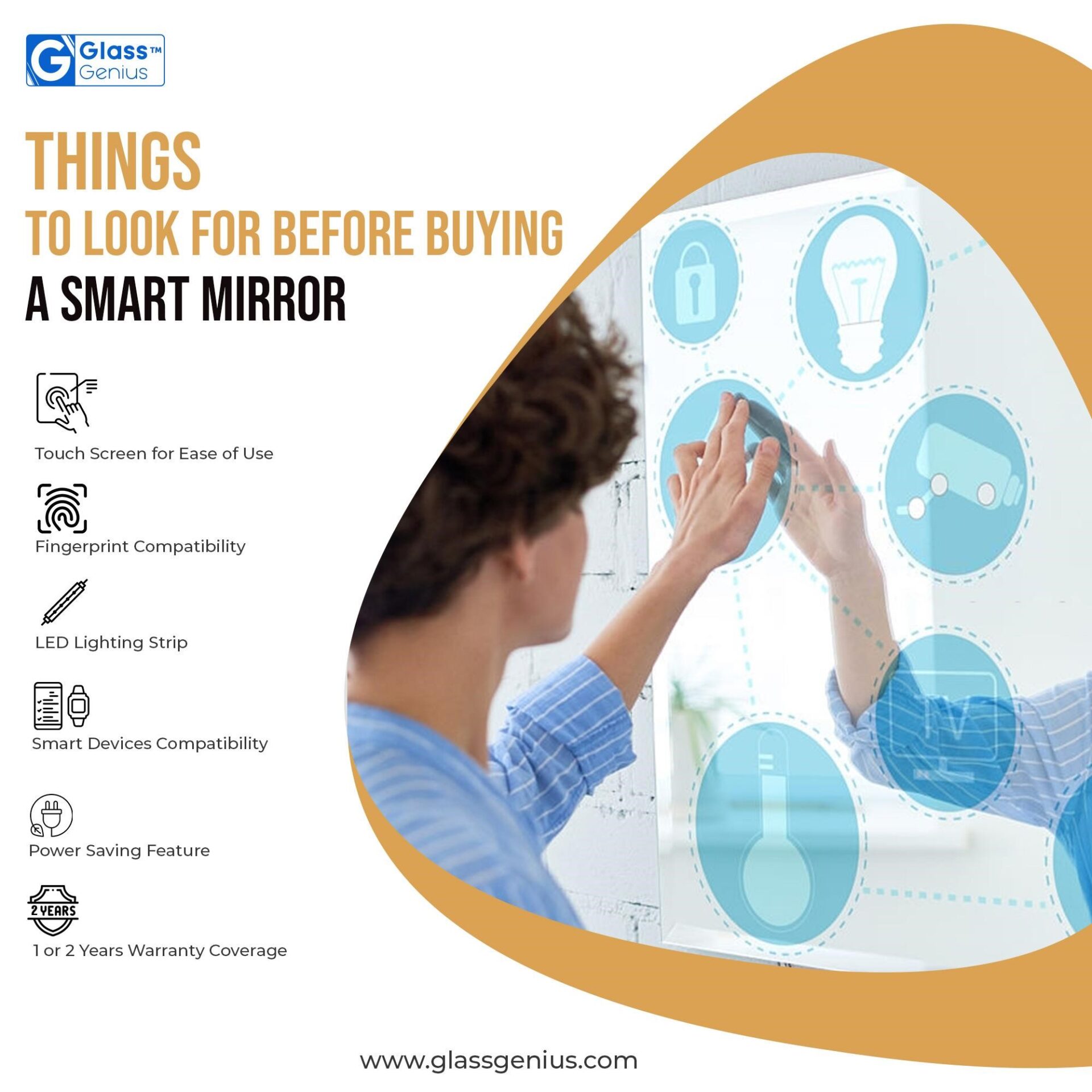 Smart Mirrors – A Marvel of Technology in Your Bathroom – Glass Genius