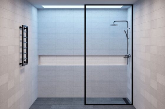 8 Stunning Doorless Walk In Shower Ideas | Glass Genius