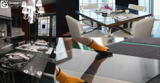 Glass Top to Protect Wood Table from Scratches - Glass Genius