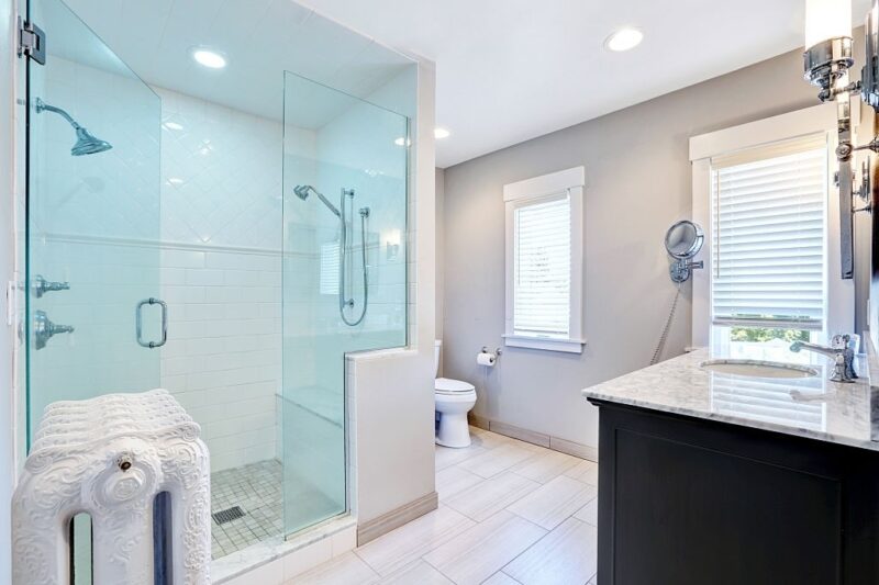 Clear Vs Frosted Shower Glass Doors Pros And Cons Glass Genius