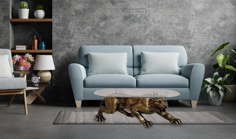 Animal Coffee Tables Ideas with Glass Tops – Glass Genius