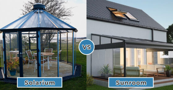 Solarium vs Sunroom – Differences You Should Know!