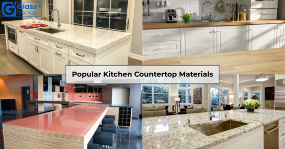 Popular Kitchen Countertop Materials – Glass Genius