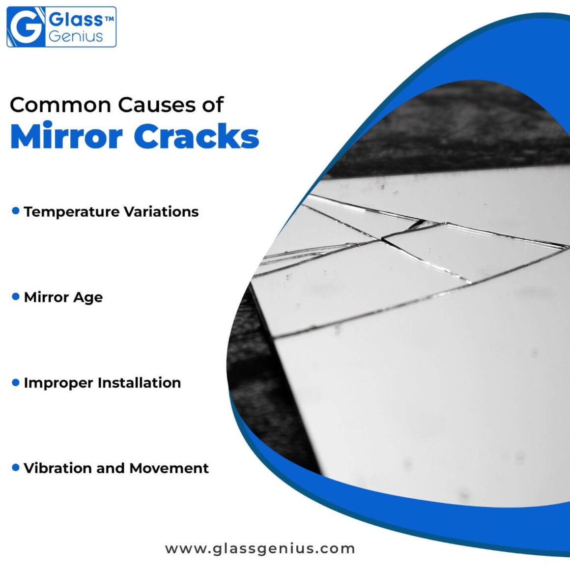 How to Fix a Cracked Mirror?