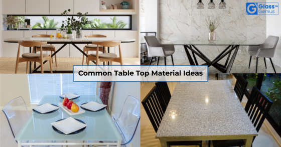 8 Common Table Top Material Ideas You Can Choose