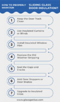 How to Insulate a Sliding Glass Door for Winter?