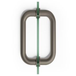 Back To Back 'C' Pull Handle (Nickel)